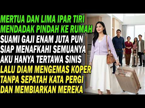 Suami bergaji 6 juta nekat menanggung mertua dan lima ipar. Aku pergi seminggu kemudian mereka panik