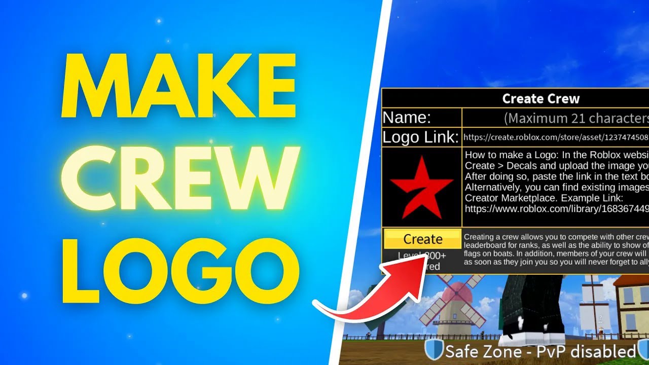 How To Make A Crew Logo in Blox Fruit - Full Guide 2025 - YouTube
