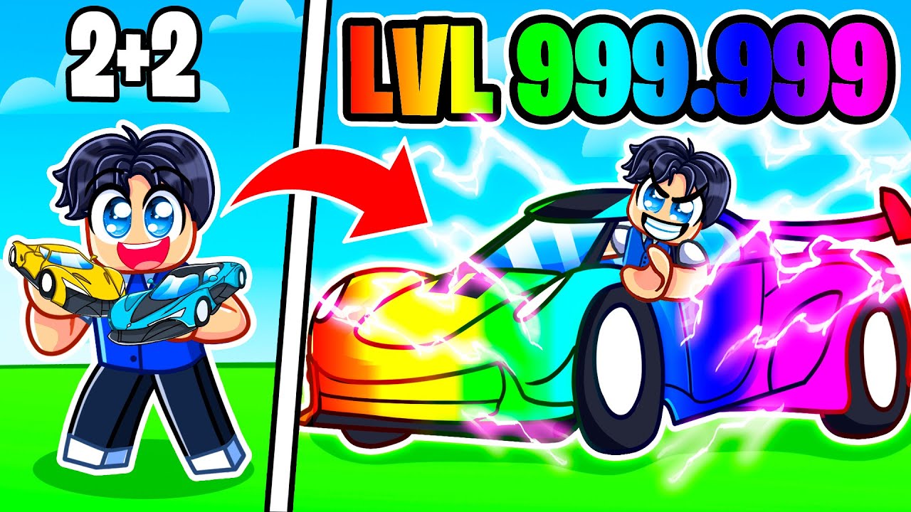 Unlocking MAX LEVEL In Roblox CAR MERGING SIMULATOR! - YouTube