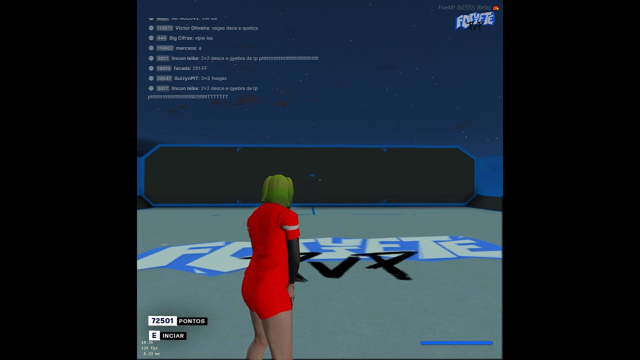 FIVEM - FOGUETE AIM LAB SCORE (72.500) - YouTube