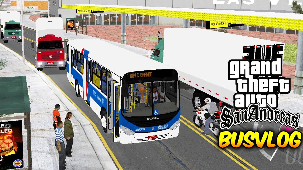GTA SA BusVlog: O Retorno ao Terminal de Santa Maria! - Comil Svelto ...