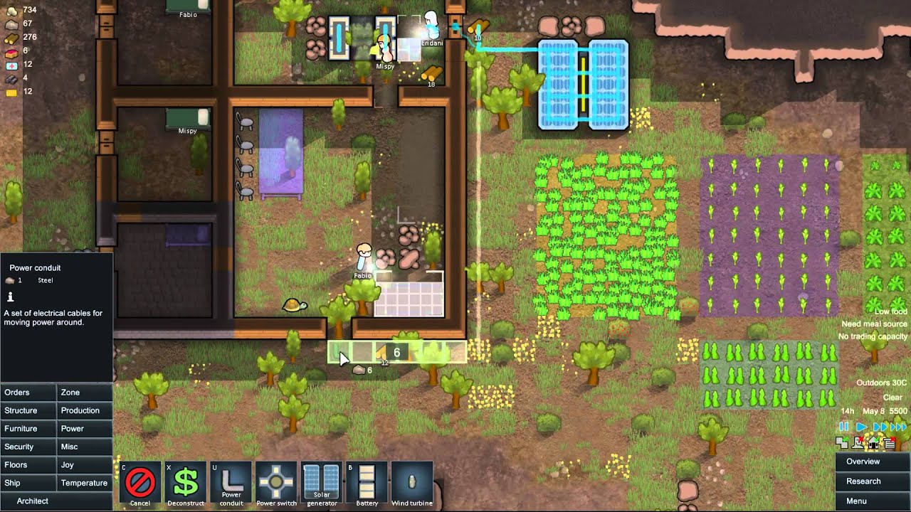 Silver's Rimworld Alpha 10 Challenge Let's Play Part 1 - YouTube