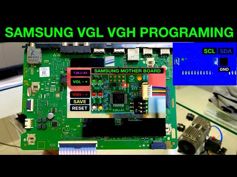 SAMSUNG VGL VGH PROGRAMMIERUNG TJKJ-A1 | SAMSUNG MOTHERBOARD 96-PIN-ANSCHLUSS