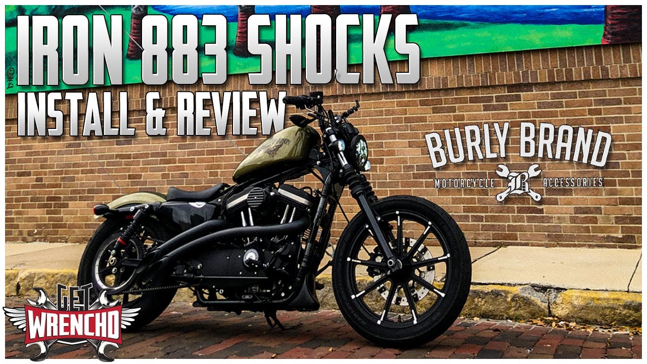 Iron 883 Mod Series: Get Low | Burley Brand Slammer Plus Install and ...