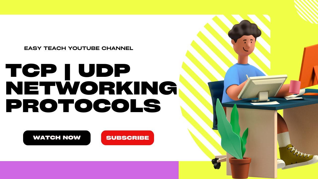 Tcp Udp Protocols Networking Ccna Explained 💯 Free Course 🔥 Easyteach Rl6td Youtube