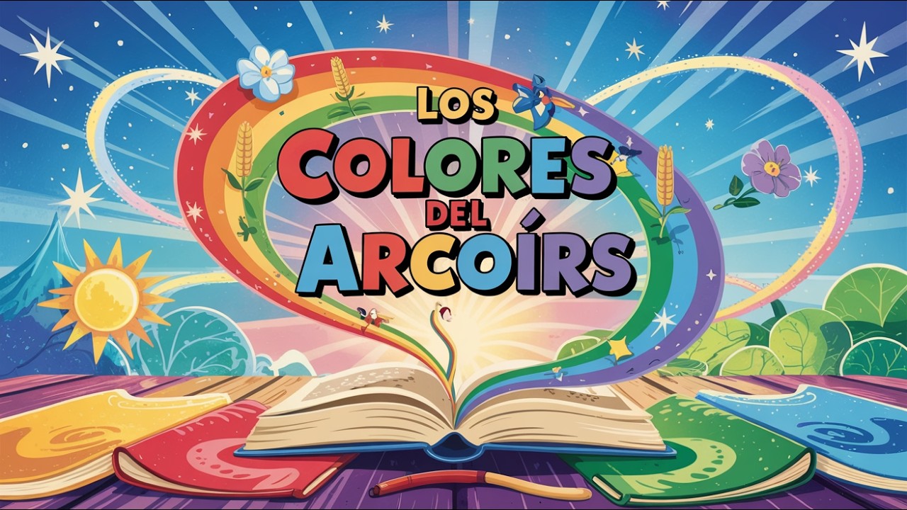 Los Colores del Arcoíris 🌈🎶 | Canción Infantil para Aprender los ...