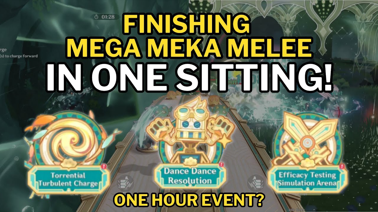 COMPLETING Mega Meka Melee Event | Genshin Impact 4.0 - YouTube