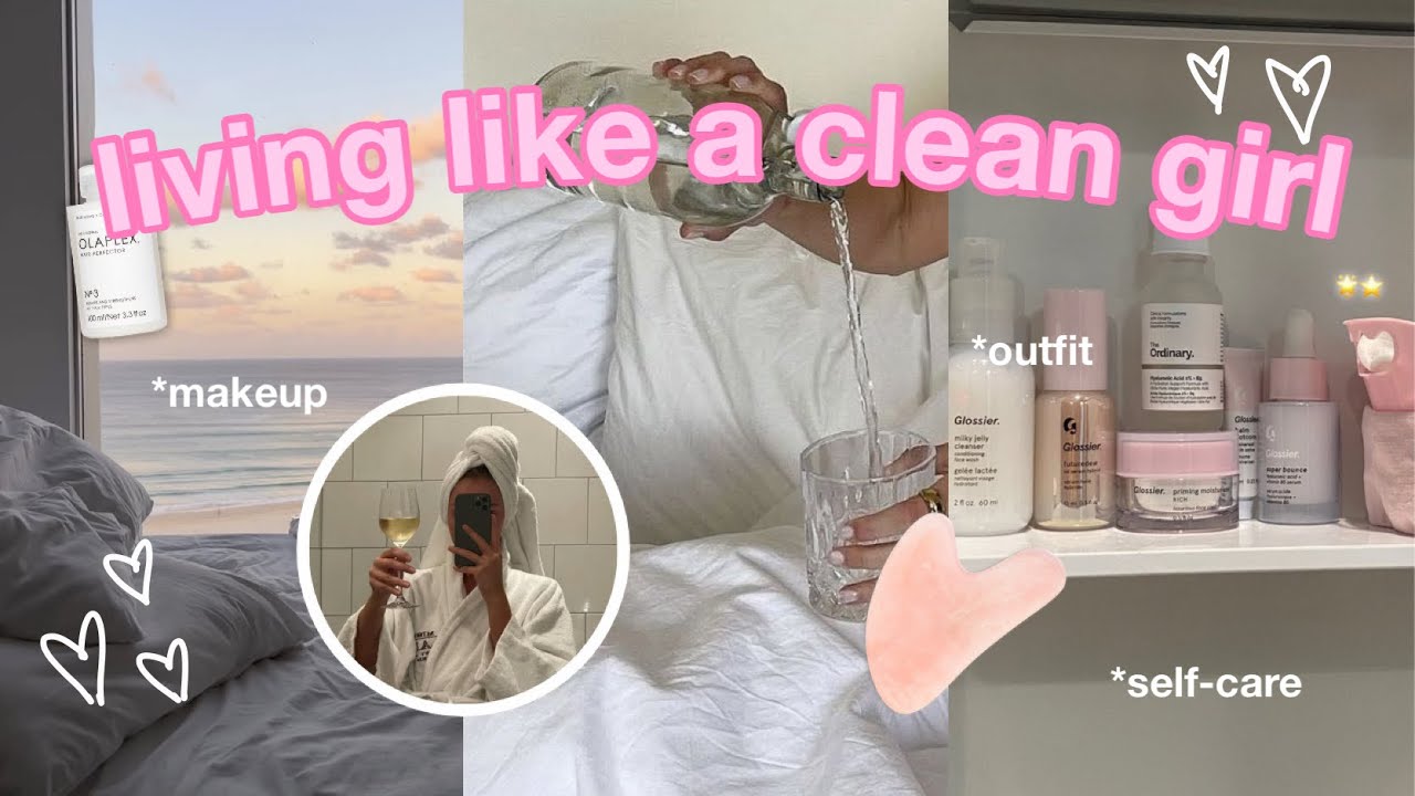 LIVING LIKE A CLEAN GIRL FOR A DAY ☀️ tik tok inspired & aesthetic ...