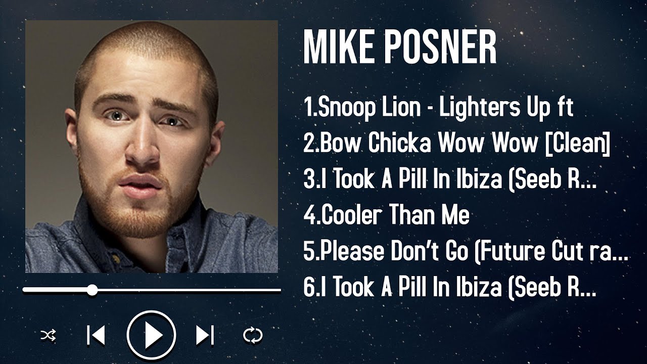2025 Top Picks of Mike Posner Songs to Lift Your Spirits - YouTube