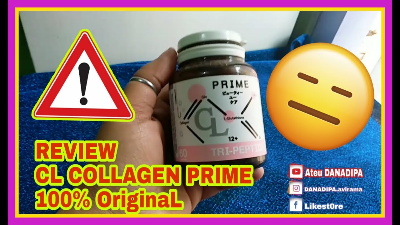 Review CL collagen prime original 100% - YouTube