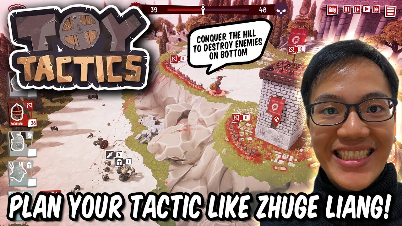 TOY TACTICS! What An Amazing Fun Strategy Game!! - YouTube