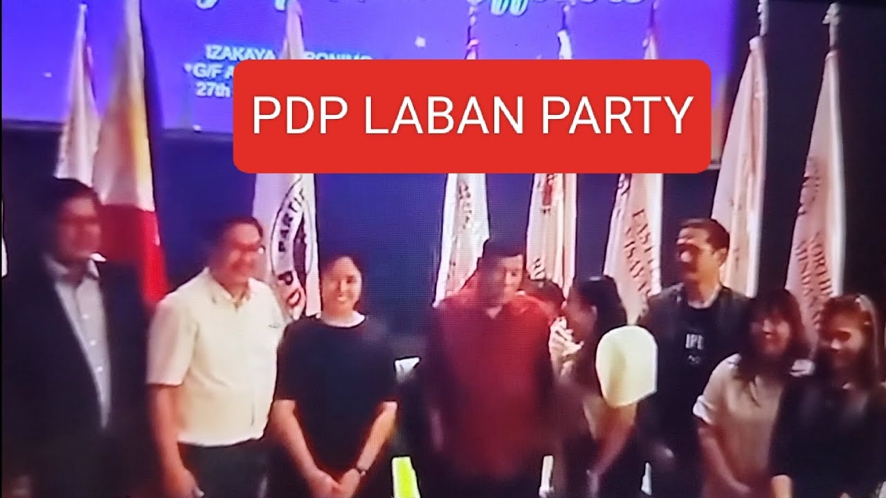 PDP LABAN Rodrigo Roa Duterte Outh taking of new Officers - YouTube