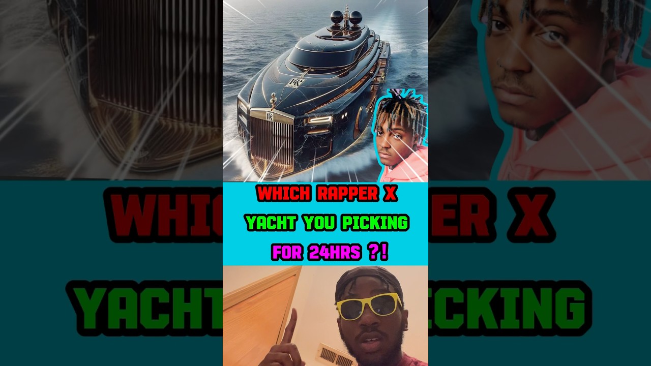 Choose Your Rapper x Yacht 🤯🛳️ #shorts #rapper #yacht - YouTube