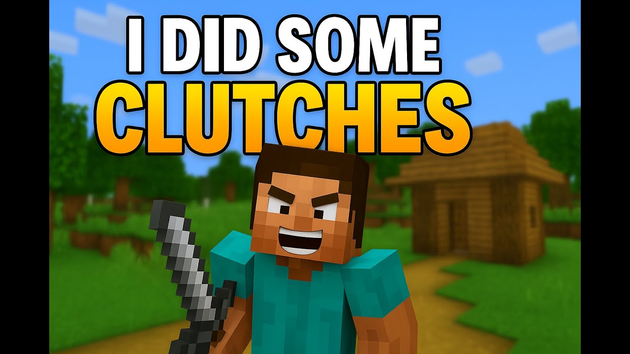 I Did Some Crazy Stuff – INSANE Minecraft Clutches Using EVERY Item ...