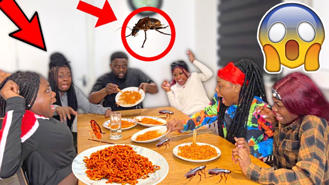 HILARIOUS COCKROACH PRANK ON MY FAMILY!! *SUCH A BAD IDEA* - YouTube