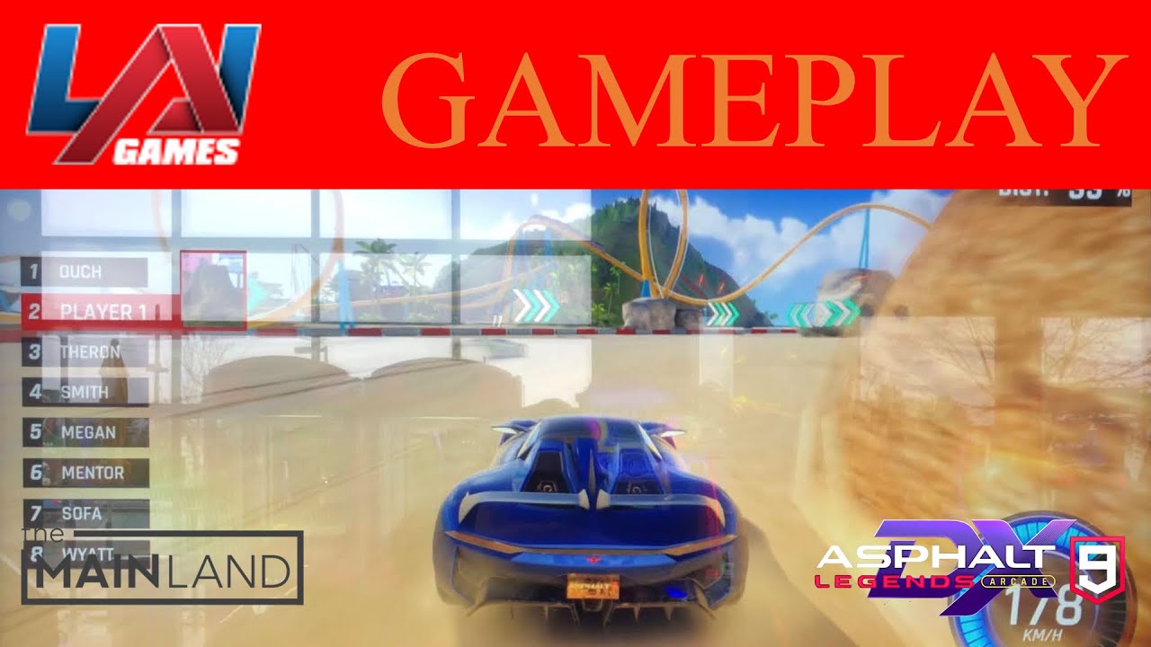 Asphalt 9 Legends Arcade DX - Gameplay - The Caribbean - Beach Landing ...