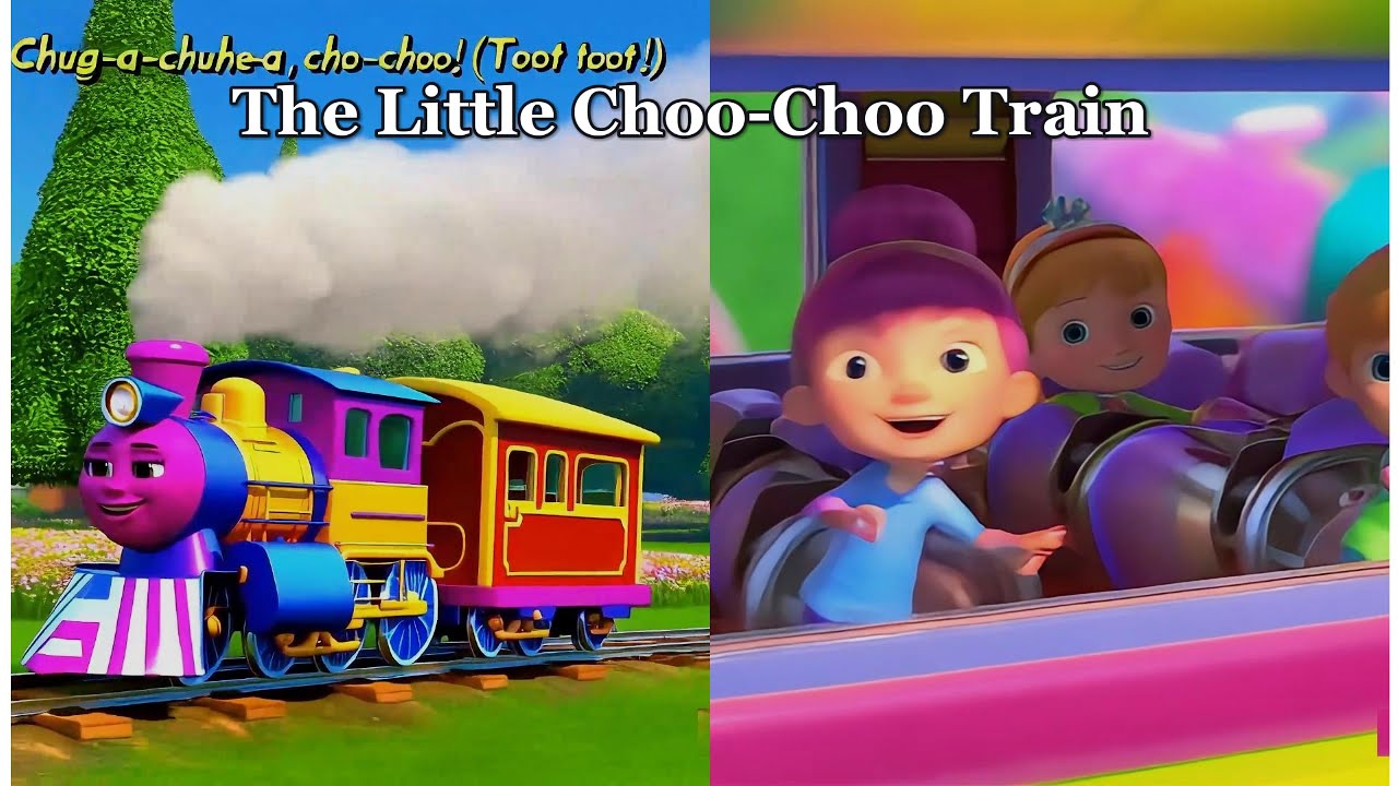 The Little Choo Choo Train V2 - Chug-a-Choo : A song for Kids about ...