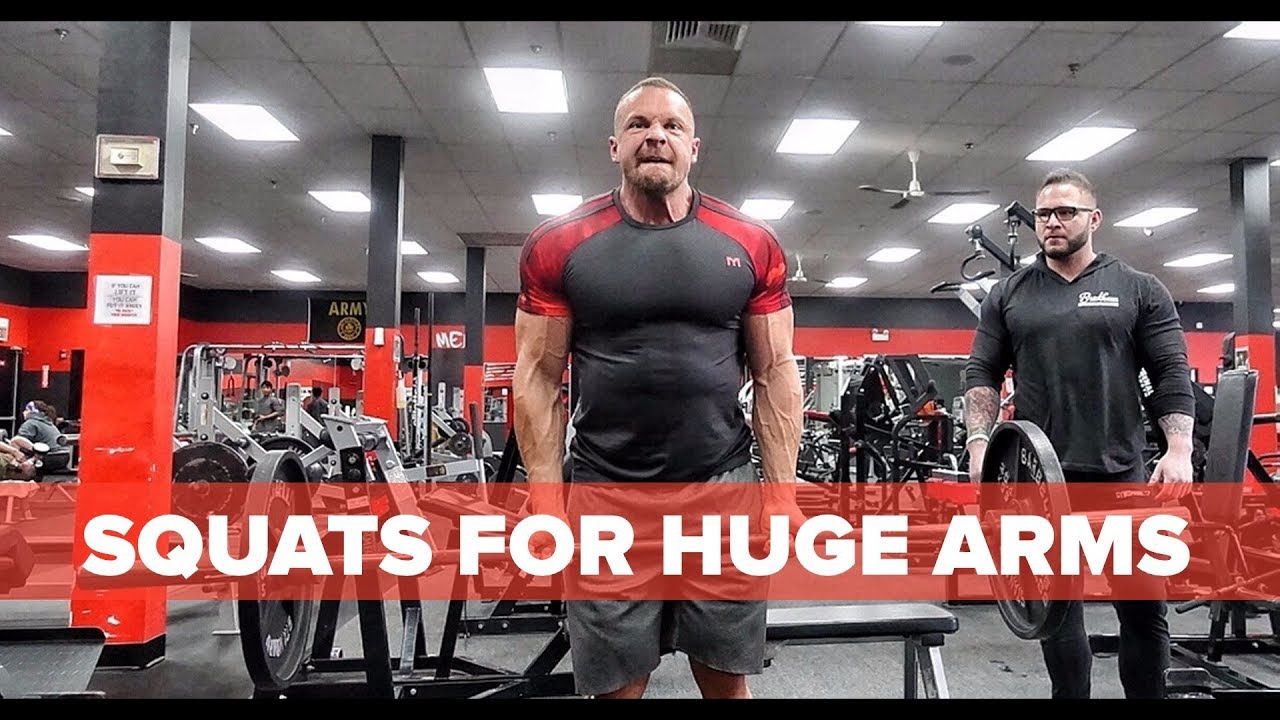Squats for Huge Arms? GUARANTEED | Tiger Fitness - YouTube