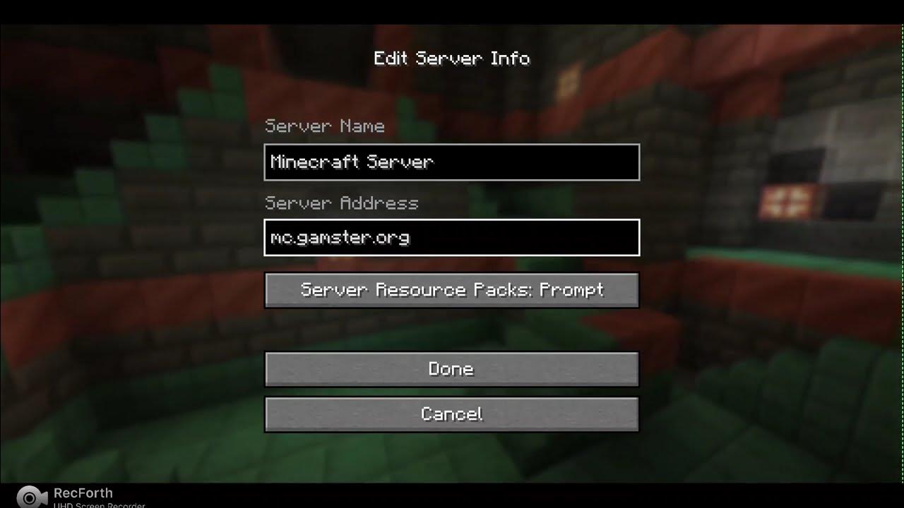 Minecraft Server Address For Bedwars and Minigames. #shorts #tlauncher ...