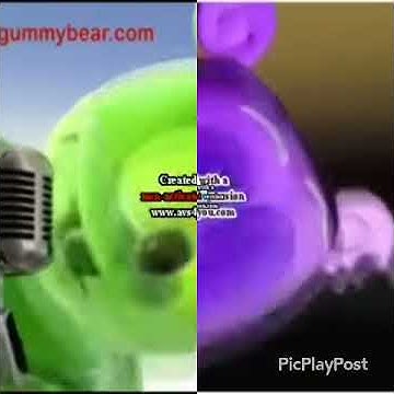 Klaskyklaskyklaskyklasky Gummy Bear Split in G Major - YouTube