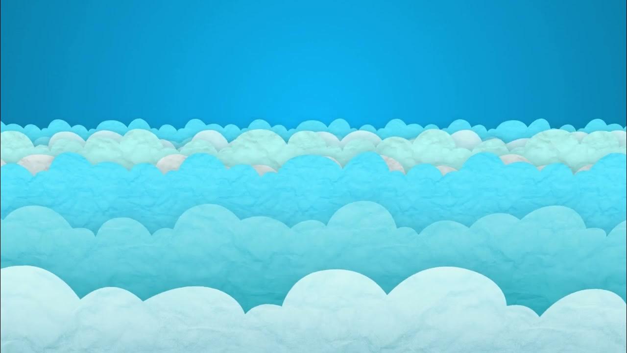 Animation of Floating Clouds Background Free Video - YouTube