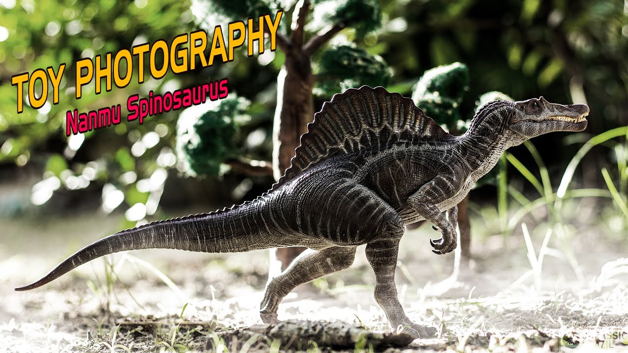 Dinosaur Toy Photography - Nanmu Spinosaurus - YouTube
