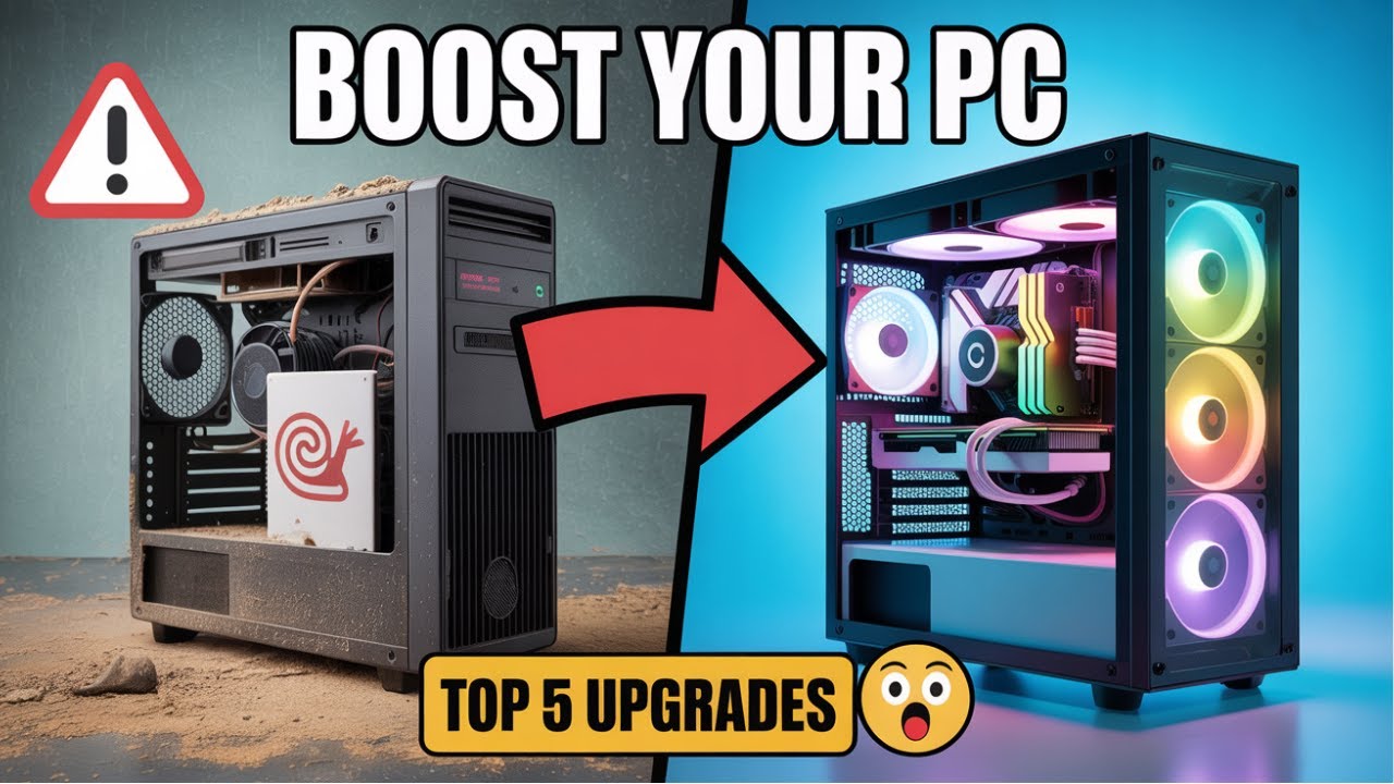 Top 5 PC Upgrades That’ll Make Your Rig FASTER Than Ever 🔥💻 (No Cap ...