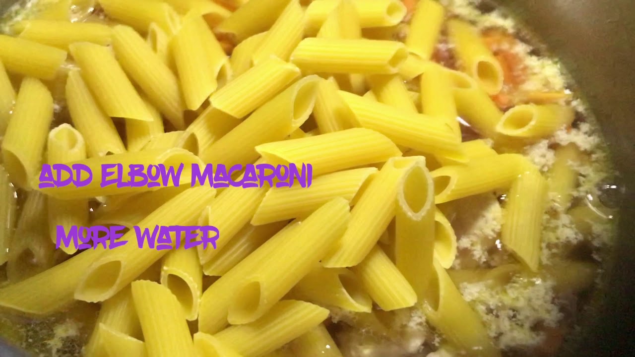 Chicken macaroni sopas - YouTube