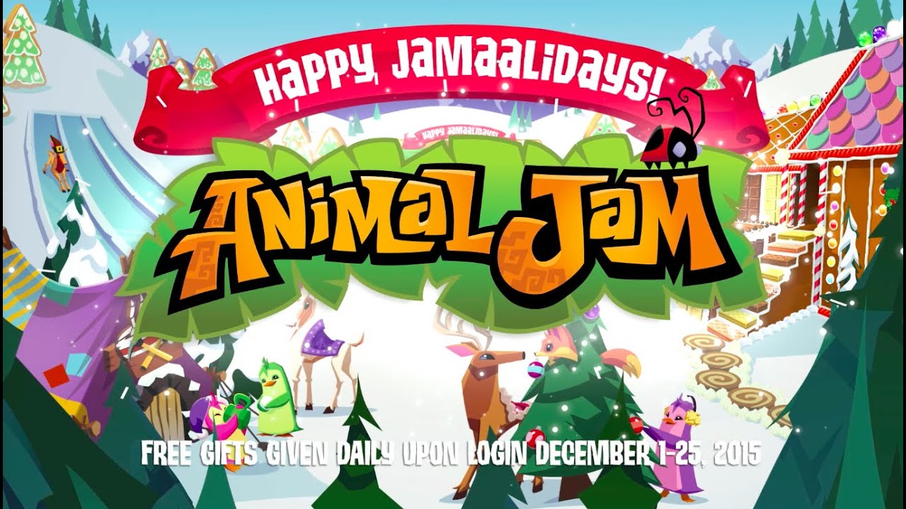 Animal Jam - Happy Jamaalidays 2015! - YouTube