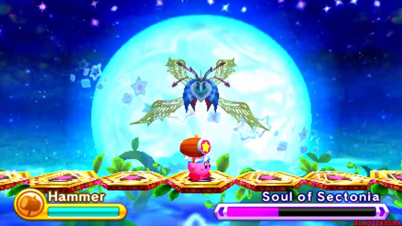 Kirby: Triple Deluxe 3DS Secret Boss Battle Soul of Sectonia [HD] - YouTube
