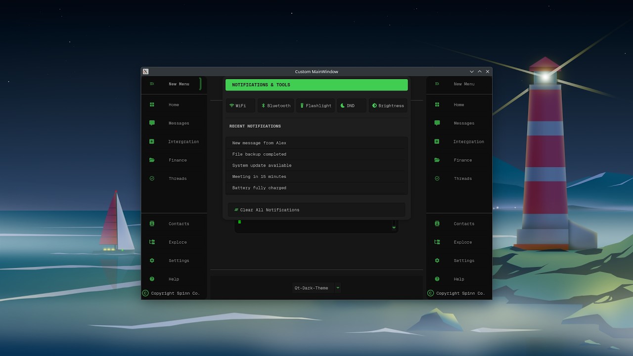 Modular Qt GUI: Reusable Components & Modern Sidebars Tutorial Coming ...
