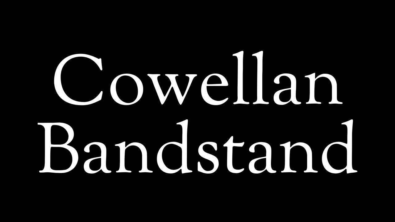 Cowellan Bandstand logo (1951-1955) - YouTube