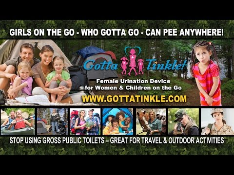 GottaTinkle! Female Urination Device (Woman & Children Can Pee Standing-Up)