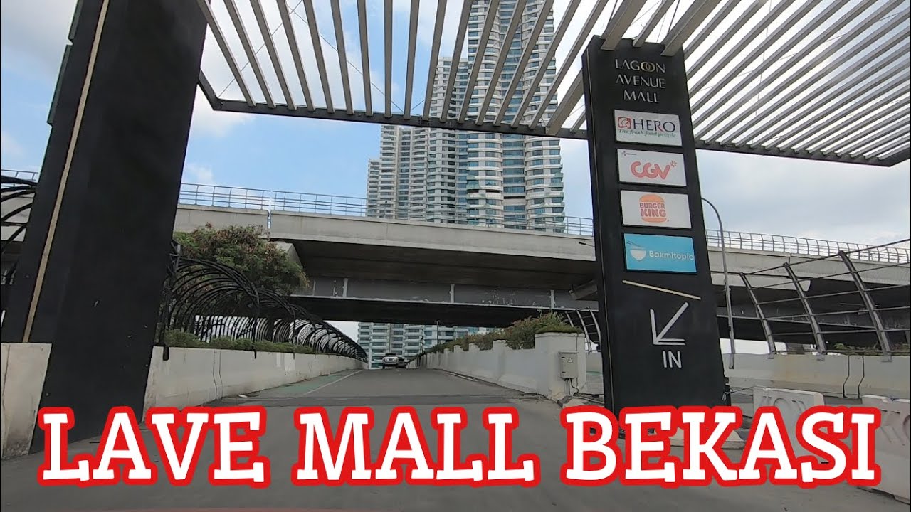REVIEW PARKIR MALL JAWA BARAT PART 17 : LAGON AVENUE MALL BEKASI - YouTube