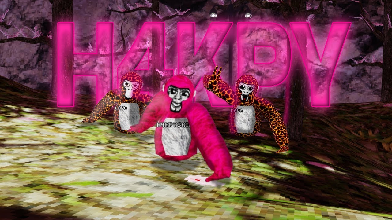 Playing as @h4kpy | Gorilla tag montage - YouTube