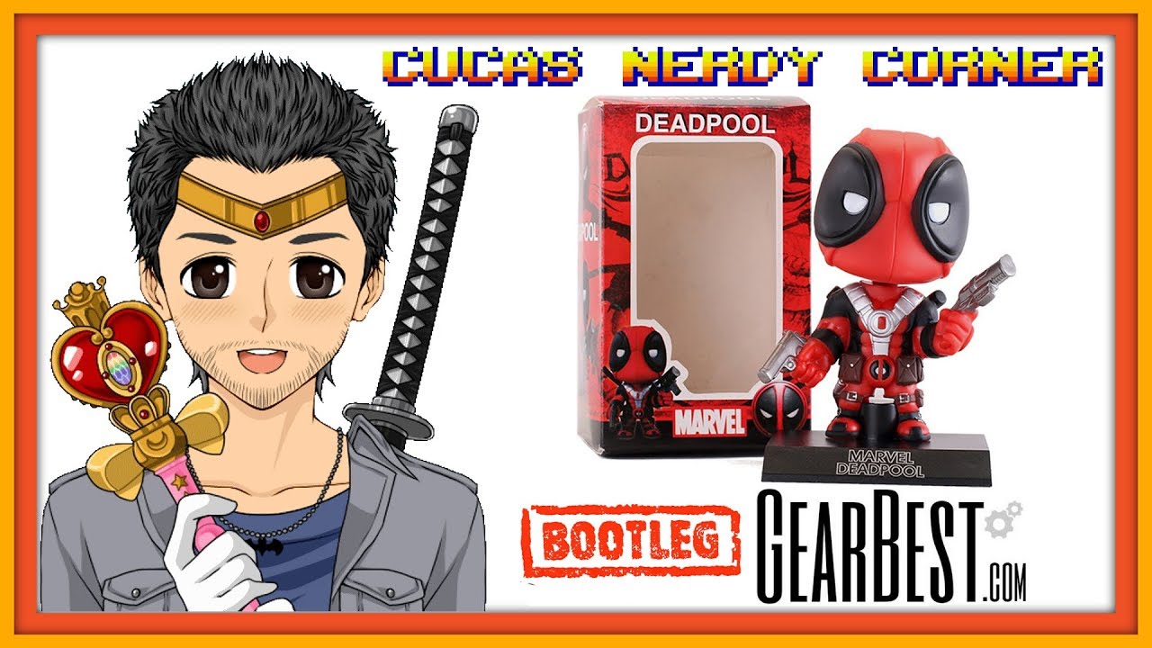 My Deadpool BOOTLEG Bobblehead Figure Unboxing (GearBest.com) - YouTube