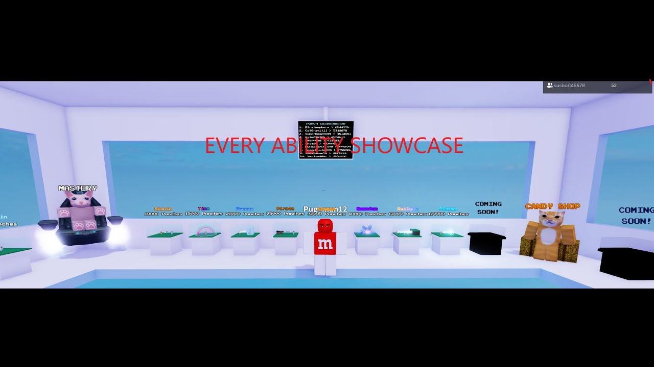 Every ability showcase in ability wars (roblox) - YouTube
