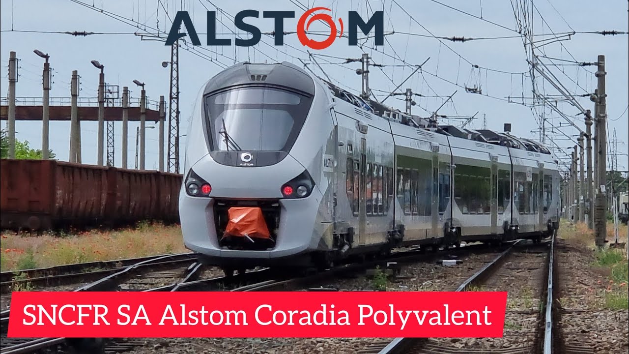 ALSTOM Coradia polyvalent a celor de la CNCFR SA in Timisoara Nord ...
