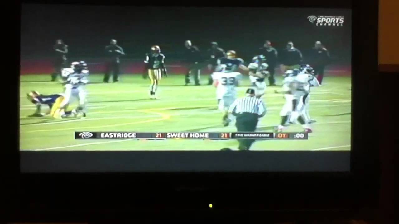 The Sweet Home Panthers comeback against the East Ridge Lan - YouTube