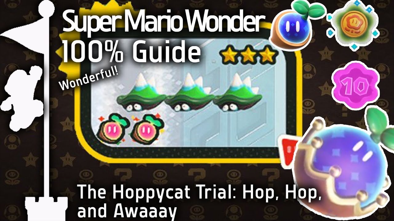 The Hoppycat Trial: Hop, Hop, and Awaaay (Super Mario Bros. Wonder ...