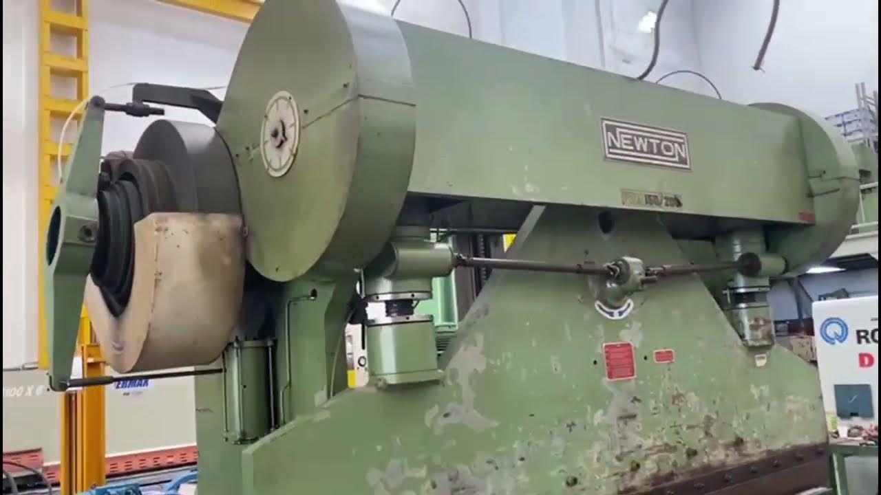 DOBRADEIRA MECÂNICA NEWTON PDM-150/200 X 3000 MM - YouTube