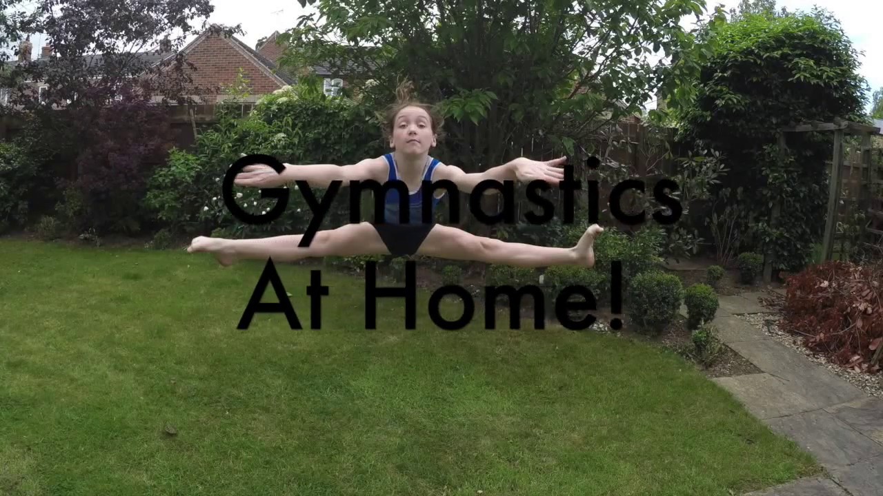 Gymnastics at home! - YouTube