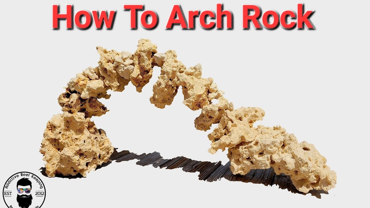 How To Arch Rock for Saltwater Reef Tank by Addictive Reef Keeping ...