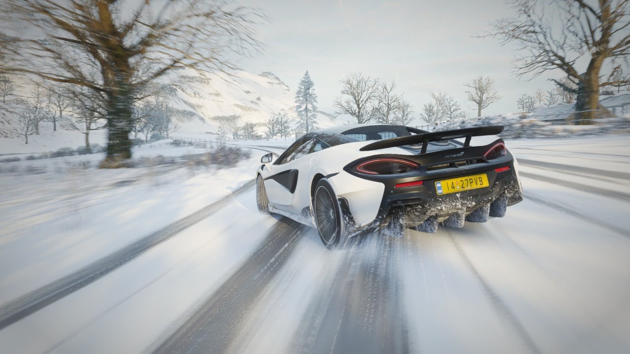 Forza Horizon 4 - Winter Season Gameplay - New For Update 25 - YouTube