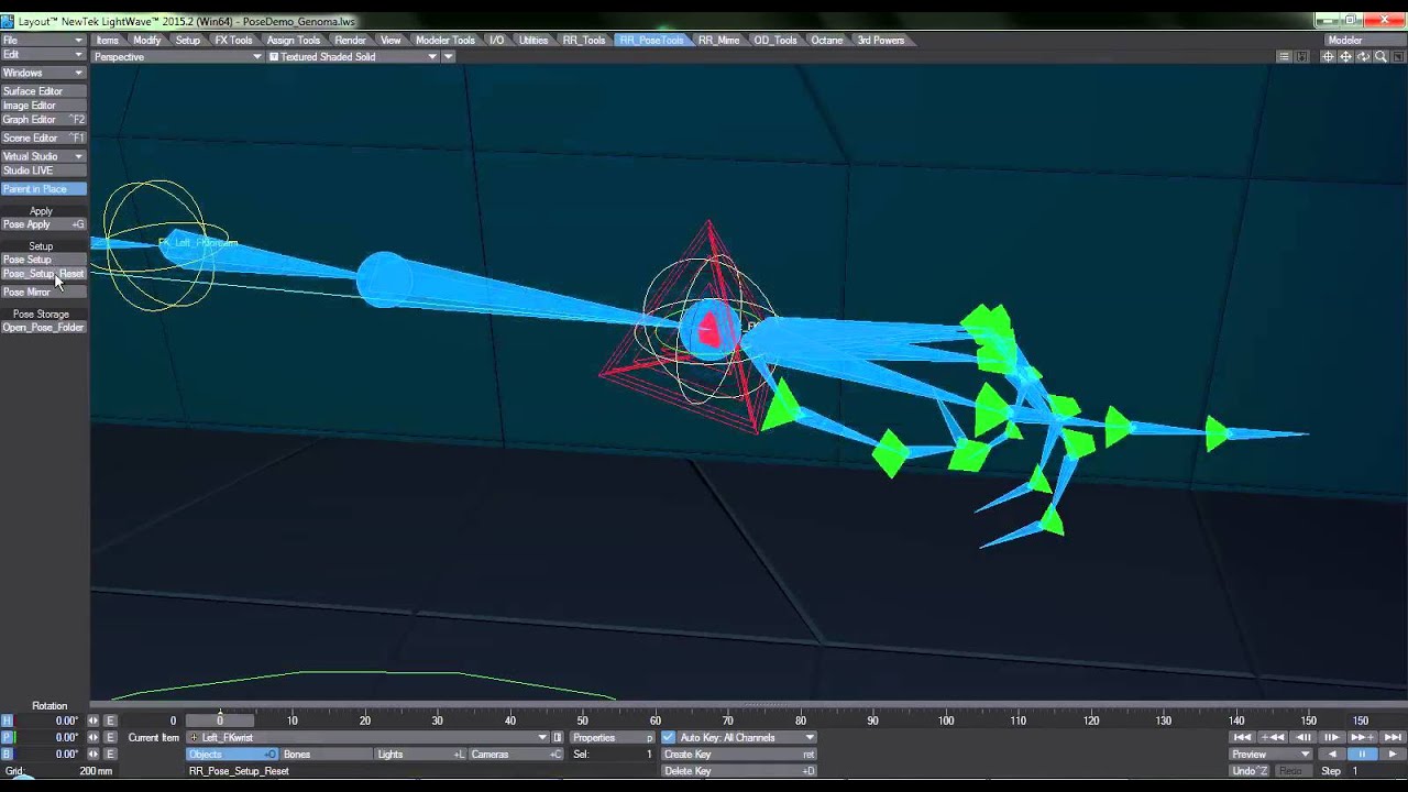 Posing Tools in Lightwave - YouTube