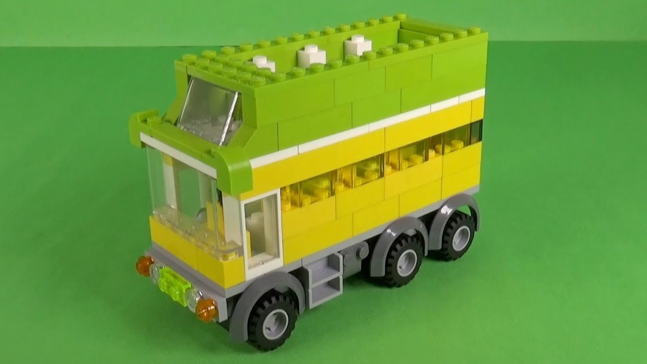 LEGO Bus (008) Building Instructions - LEGO Basic Bricks How To Build ...