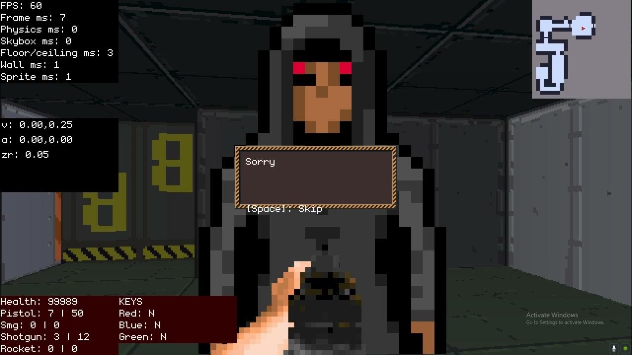 Raycaster level test - YouTube