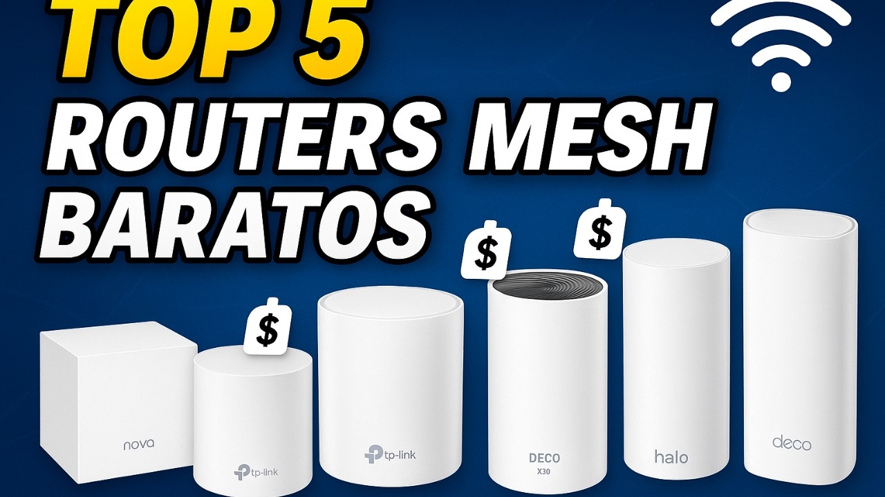 TOP 5 Routers Mesh BARATOS en 2026 🔥 WiFi potente sin gastar de más ...