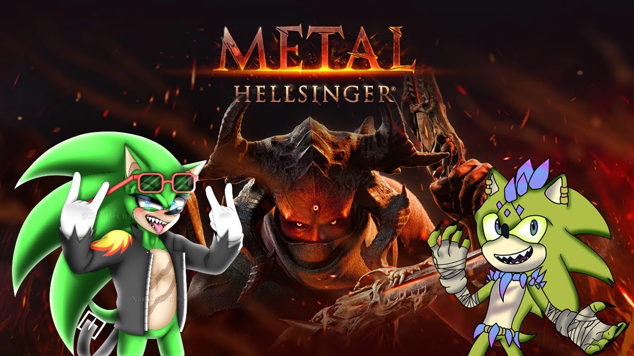 Scourge Plays Metal HellSinger Final | The Kings Vs The Red Judge - YouTube