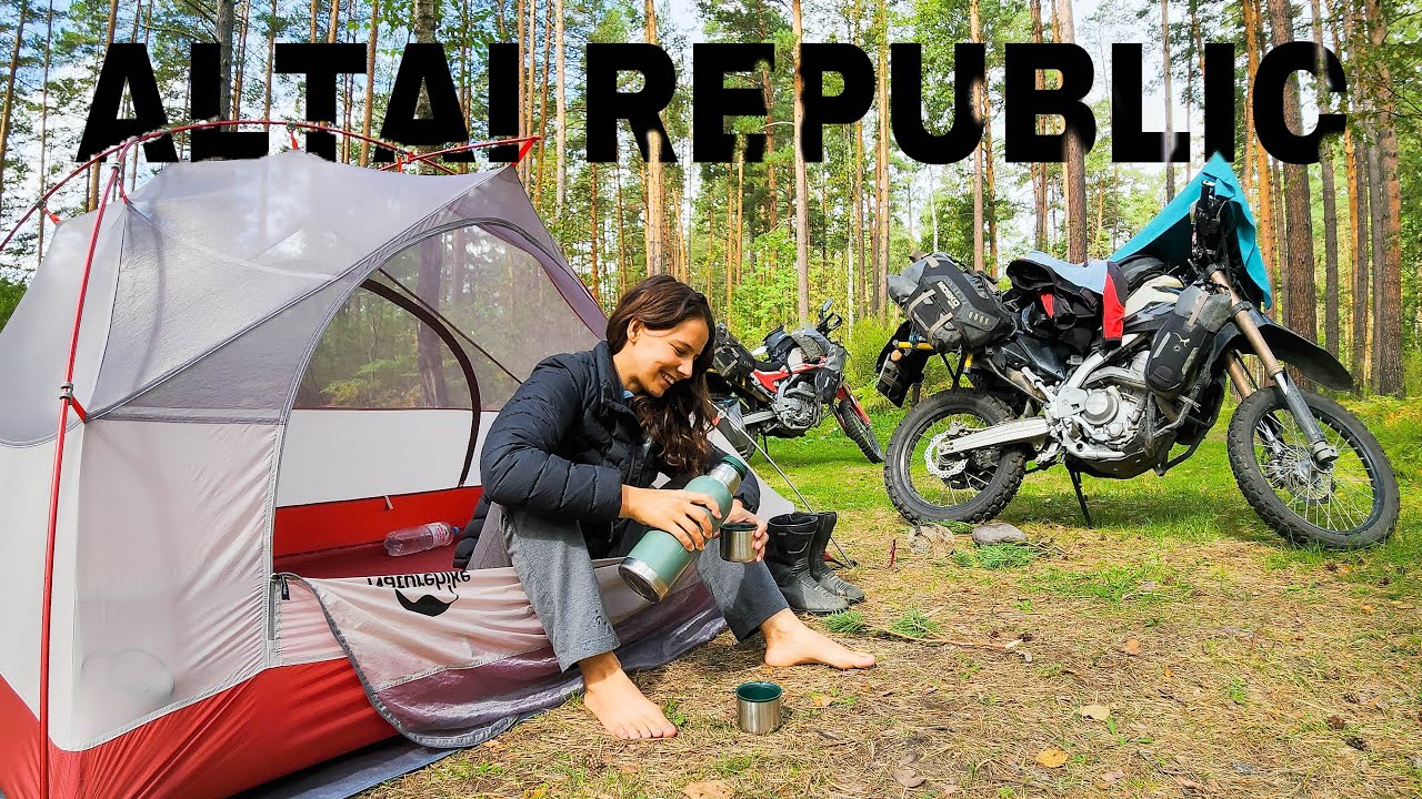 Sibirya'nın Altay Cumhuriyeti'nde Vahşi Doğada Kamp #50 - YouTube